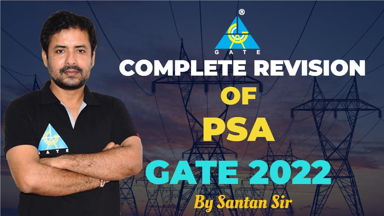 Complete Revision of PSA For GATE 2022 | By Santan Sir - YouTube