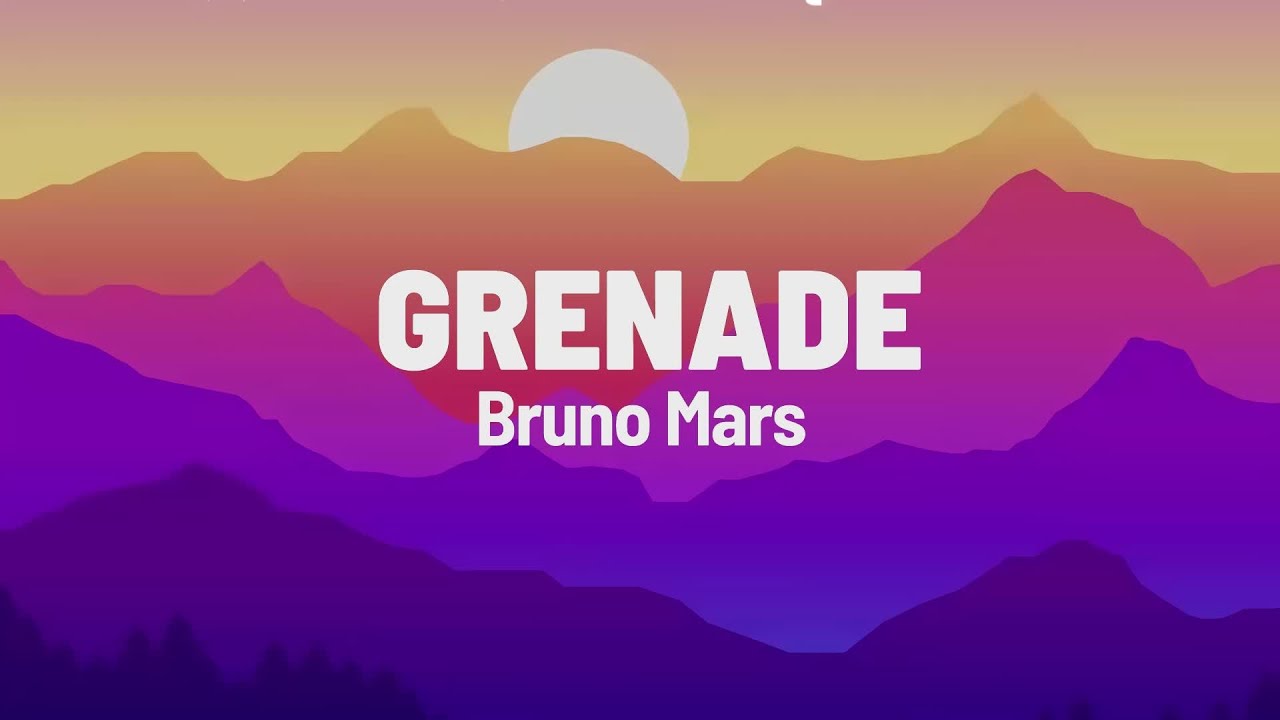 Bruno Mars Grenade Lyrics - YouTube