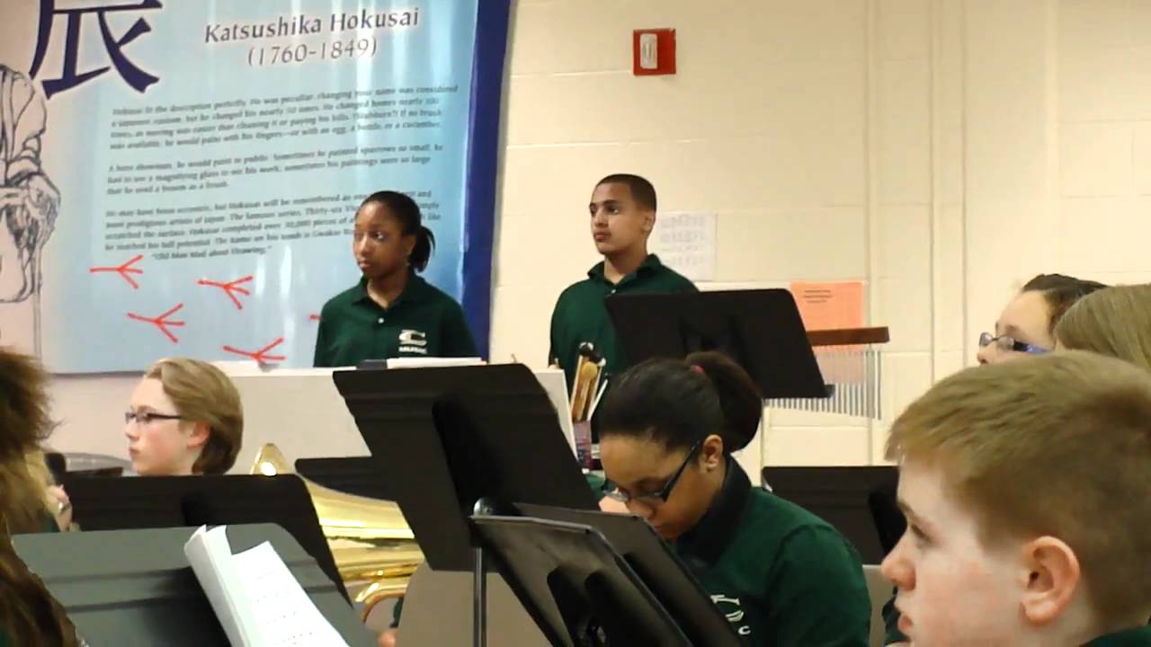 Louisa County Middle School 6th Grade Concert April 14, 2011 song 1 ...