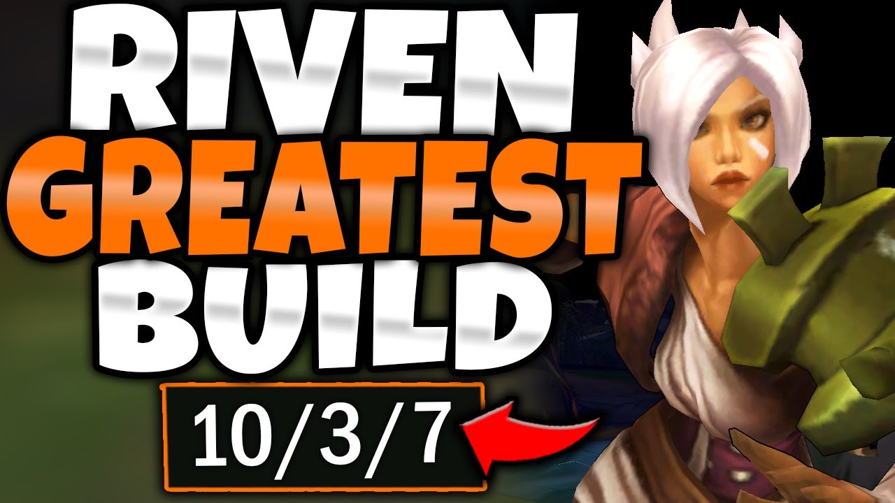 THE GREATEST RIVEN BUILD FOR AMAZING BURST COMBO'S (USE THIS) - S12 ...