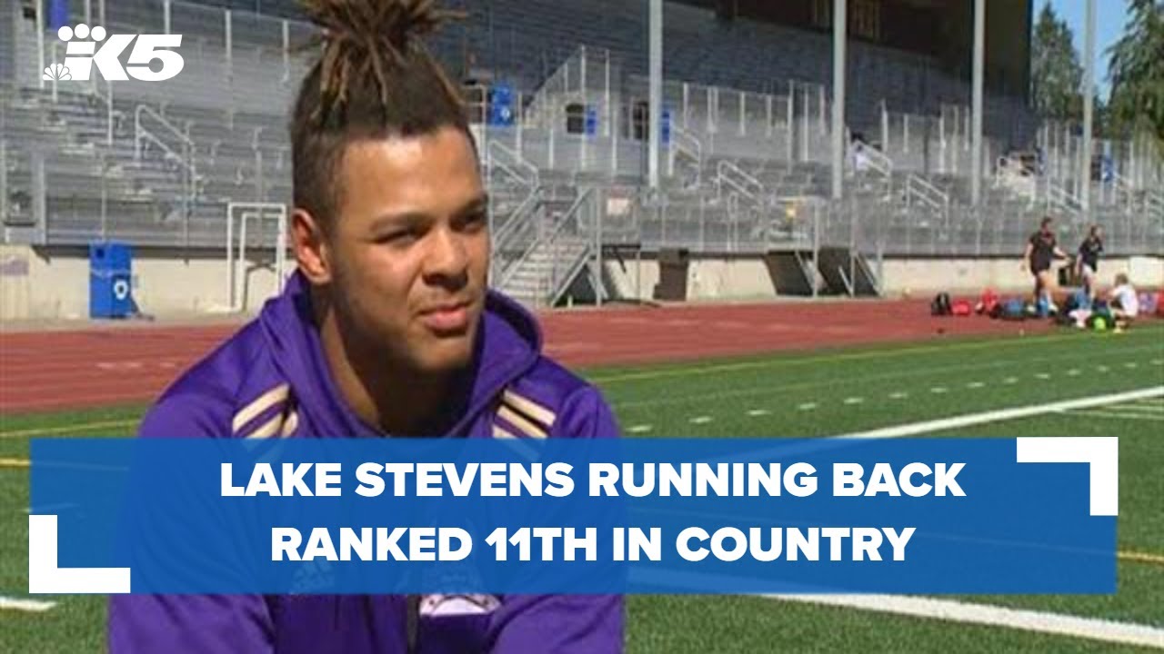 Lake Stevens running back ranked 11th in the country - YouTube