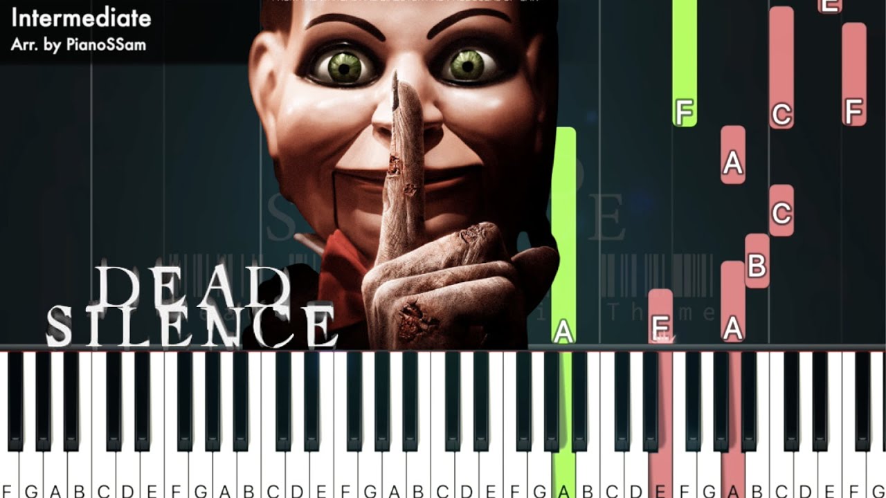 [Intermediate] Dead Silence Main Theme - Dead Silence | Piano Tutorial ...