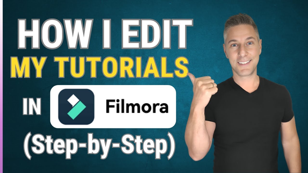 How I Edit my Tutorials with Filmora 14 (Step-by-Step Walkthrough ...