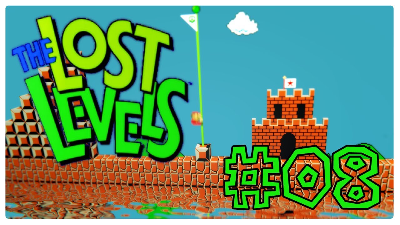 Super Mario Bros. The Lost Levels [NES & SS & BLIND] Let's Play #08 | 6 ...
