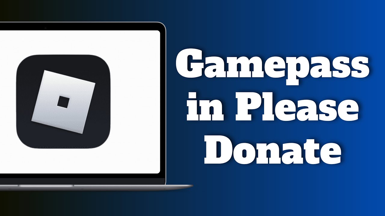 How to Make a Gamepass in Pls Donate on Roblox - YouTube