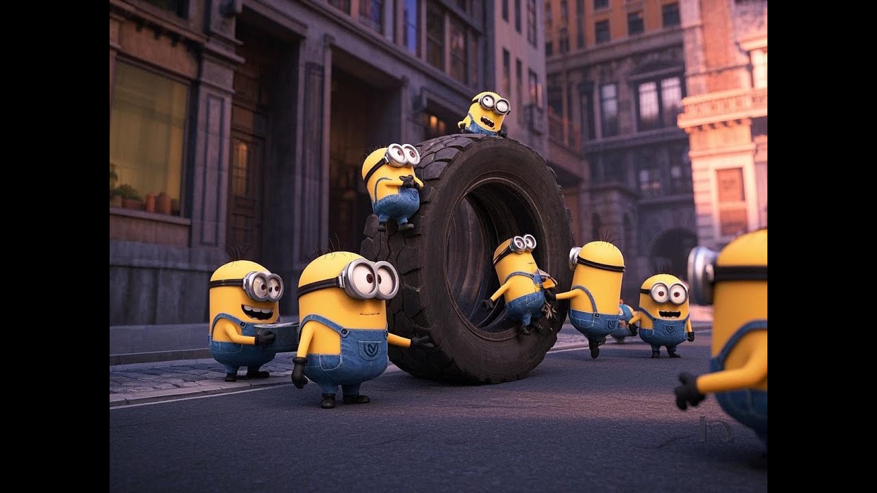 Minions and the Wobbly Chair - YouTube