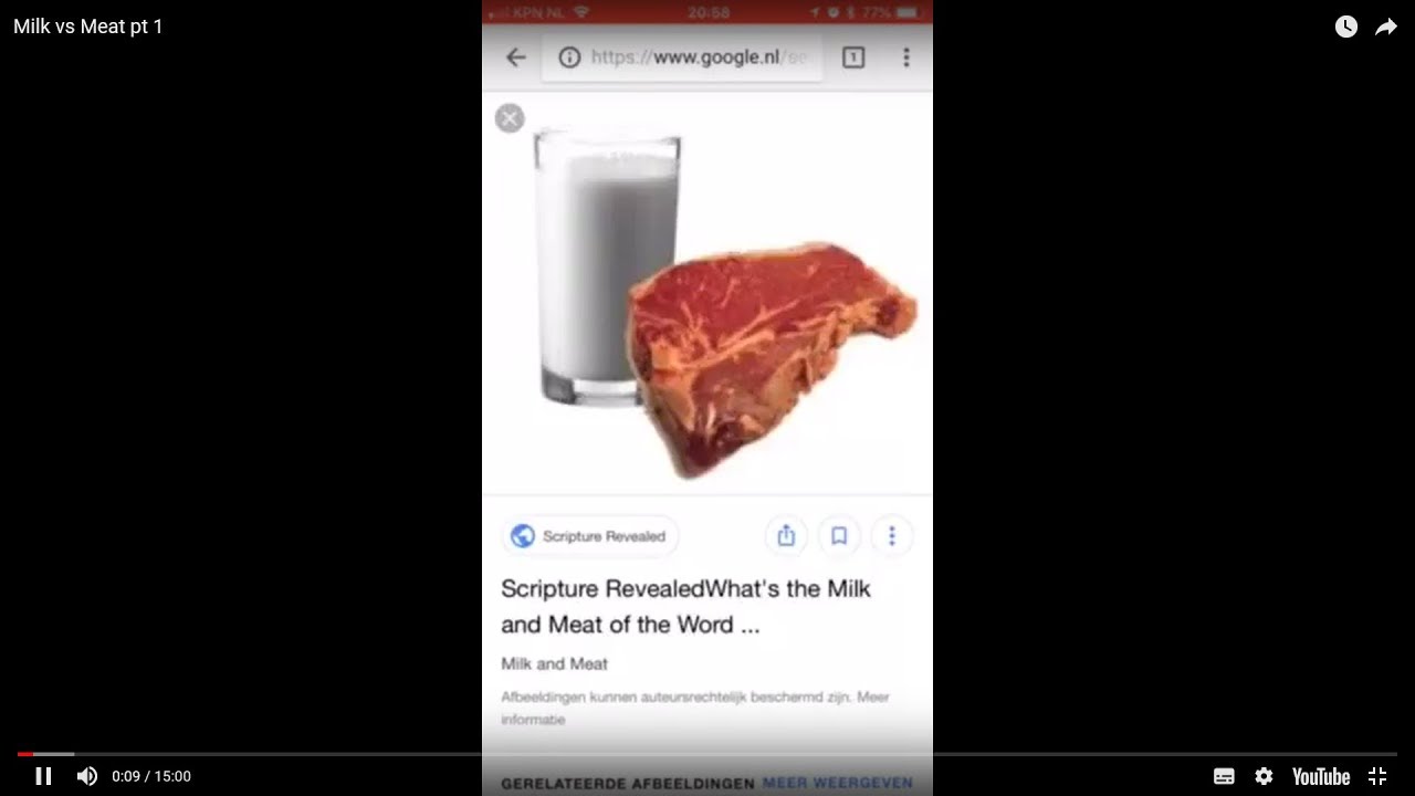 Milk vs Meat breakdown - YouTube