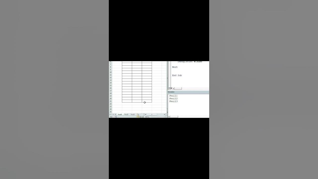 Vbaexcel For Each Excelvba For Foreach Marocalgerie Tunisie Youtube