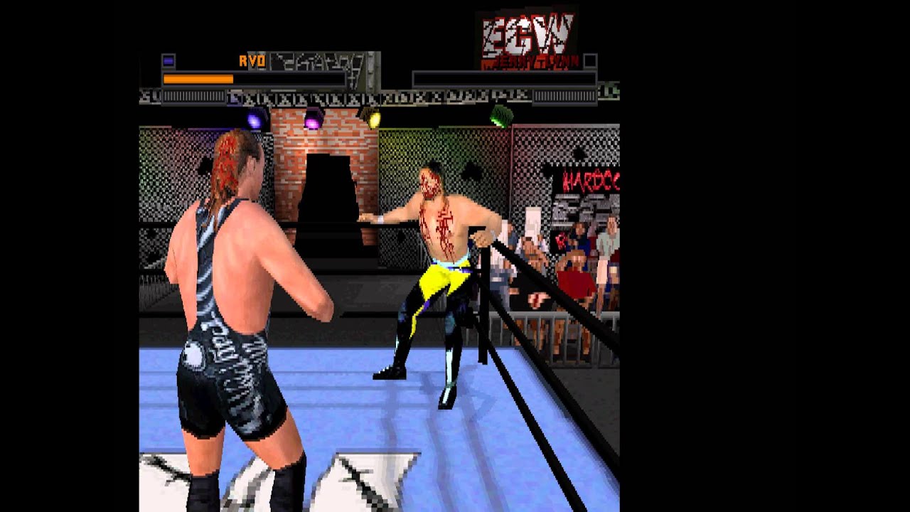 ECW Hardcore Revolution (PS1 / PlayStation) - RVD Vs Jerry Lynn- Vizzed ...