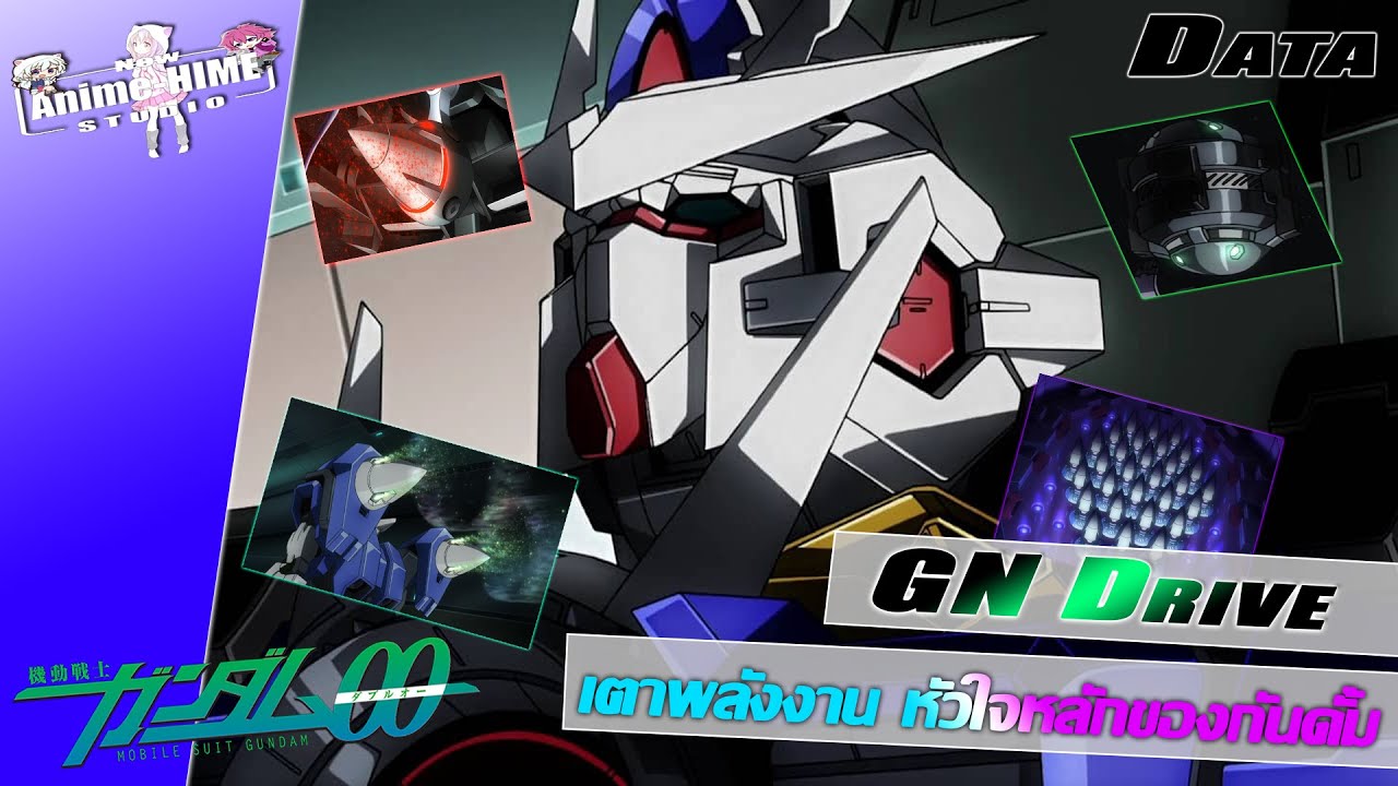 Data '' GN Drive '' เตาพลังงาน หัวใจหลักของกันดั้ม【Extreme Universe ...