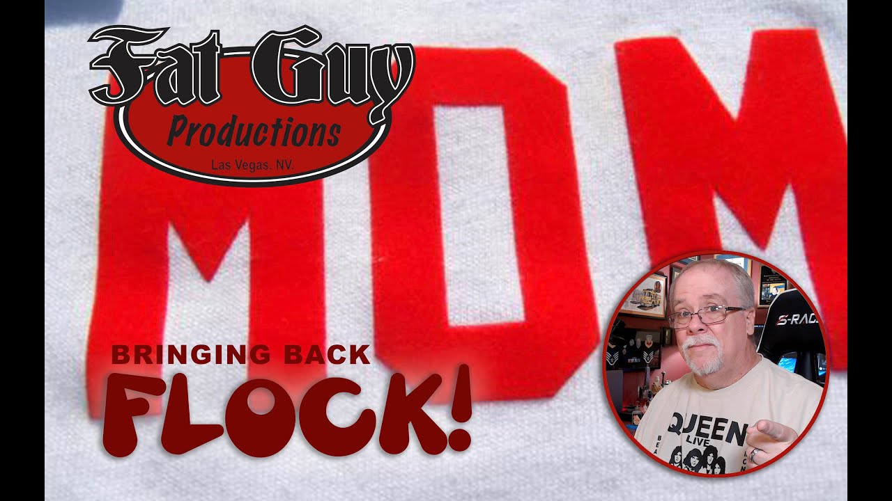 Making a Great Retro T-Shirt With Flock! - YouTube