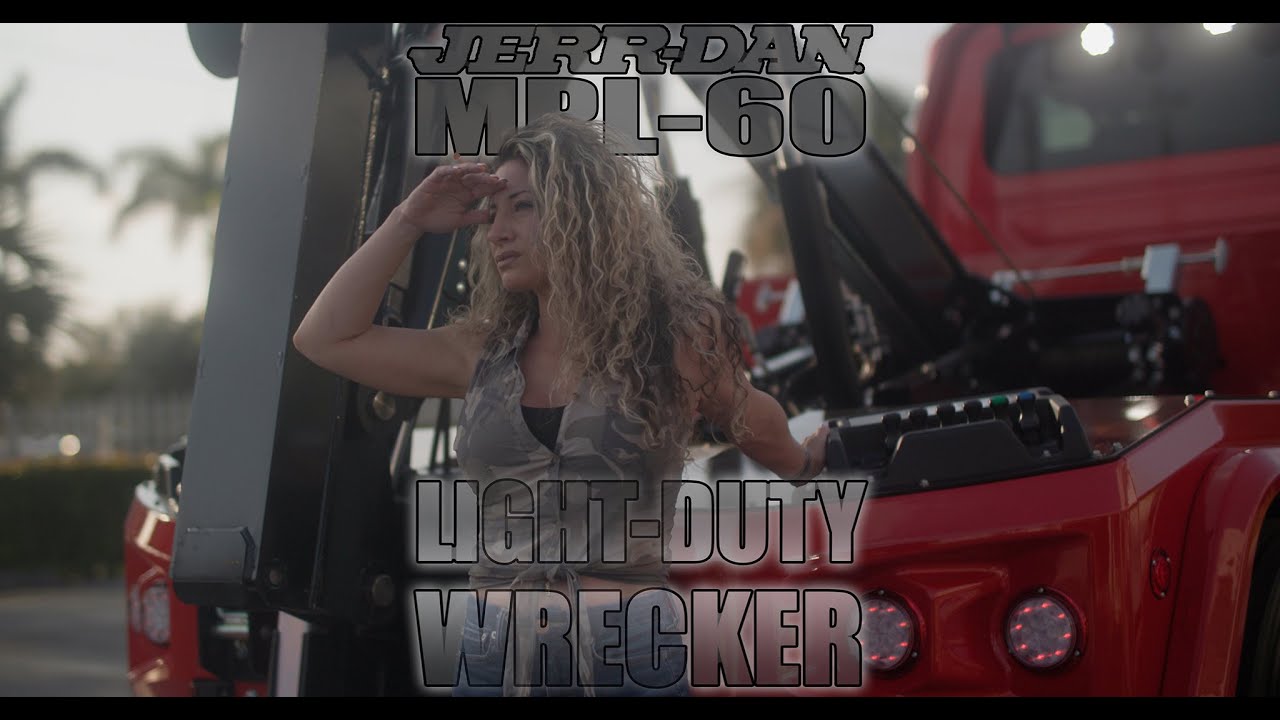 Lisa shows off her new Jerr-Dan MPL-60 Integrated Wrecker || TLC Truck ...