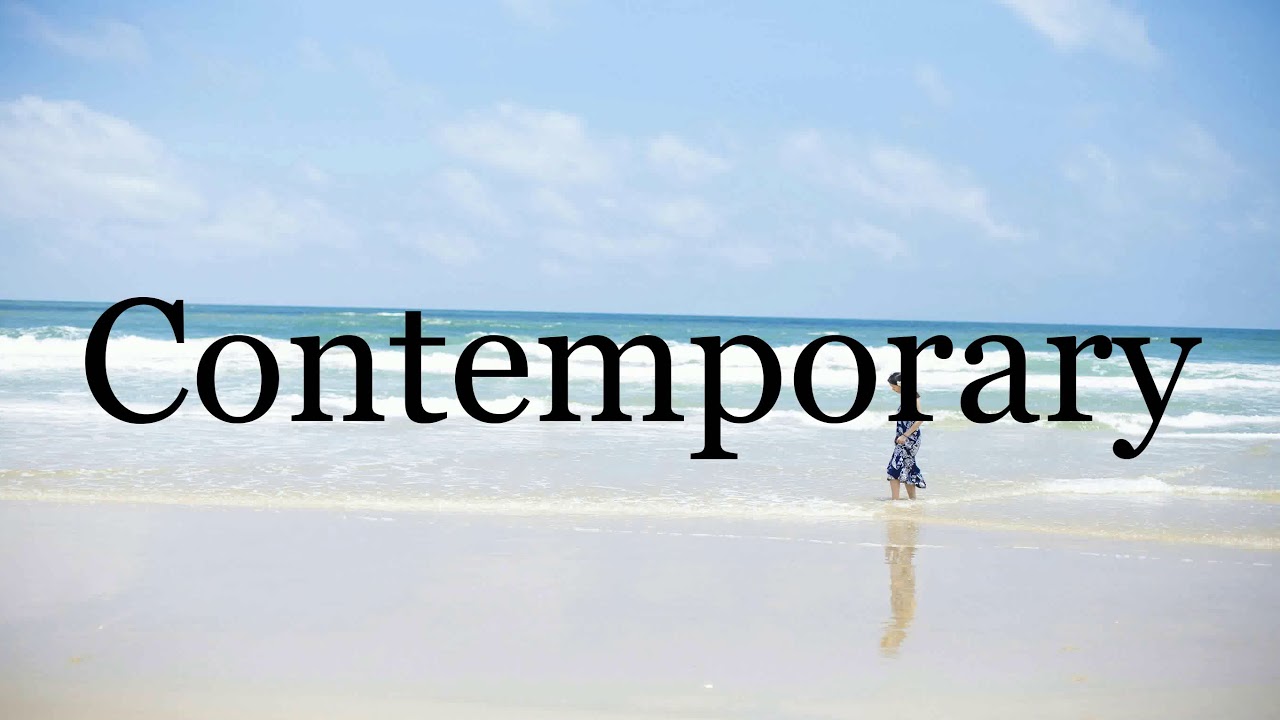 Contemporary Meaning