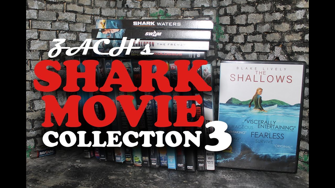 Zach's Shark Movie DVD/Blu-Ray Collection 3 (Sharks of Summer 2024) The ...