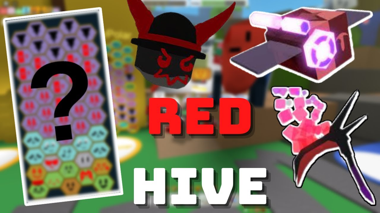 *INSANE* RED HIVE | BEE SWARM SIMULATOR - YouTube