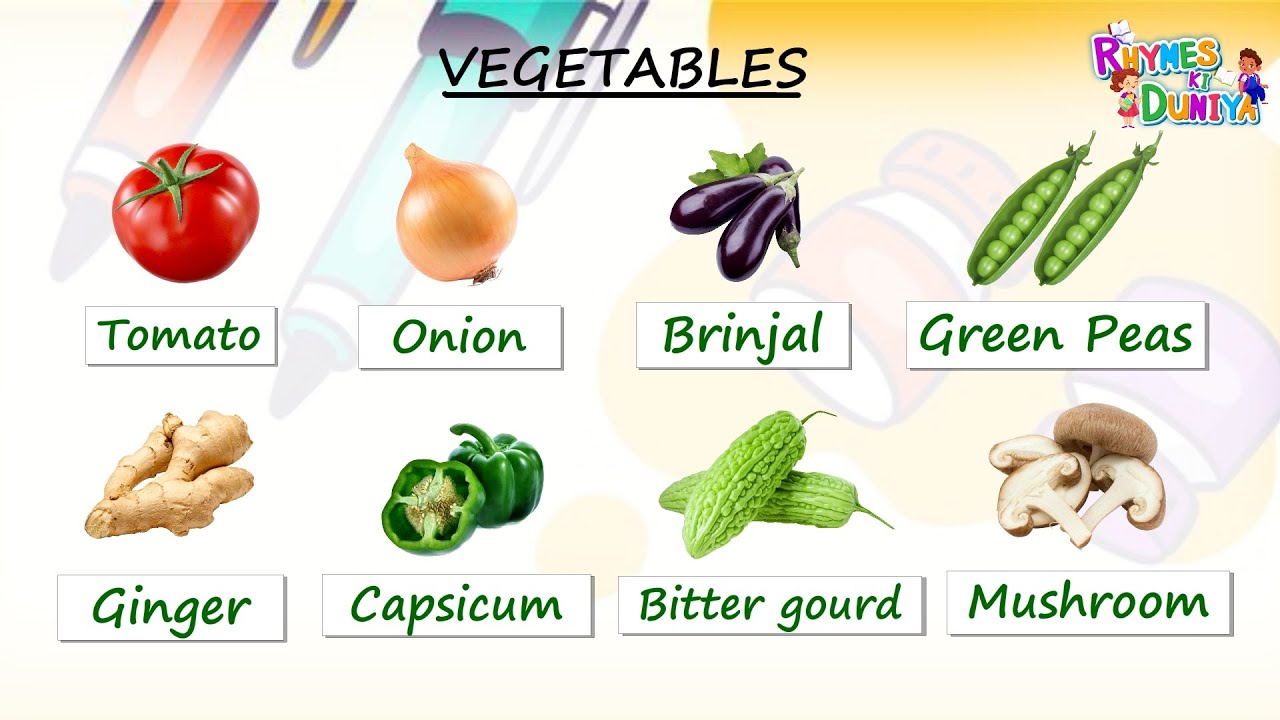 Vegetable Names Made Easy: Fun Learning for Kids! Let's Get Veggie! Fun ...