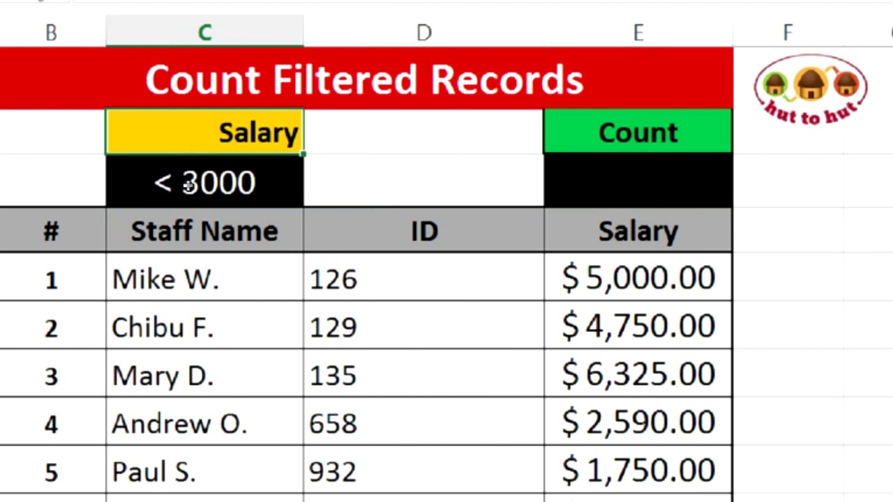 05 Count Filtered Records YouTube 05 Count Filtered Records YouTube