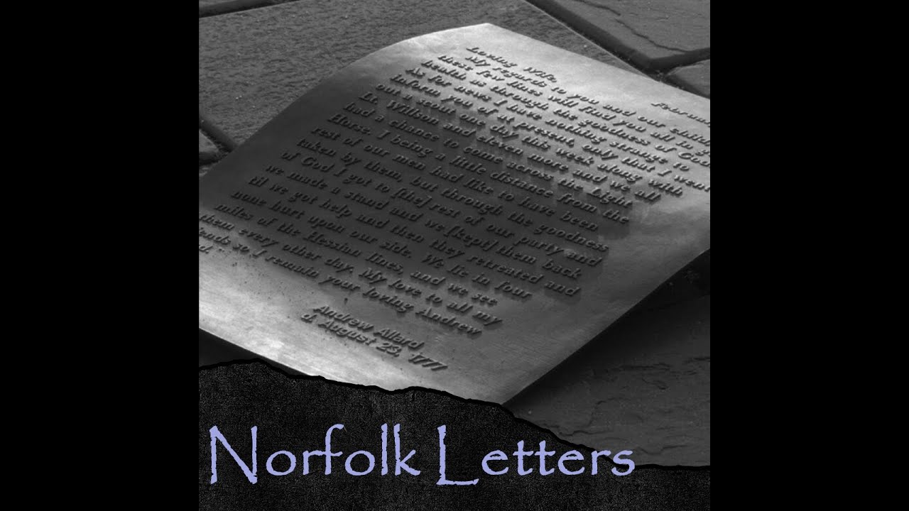 Norfolk Letters: Even the trenches can be beautiful (music by Michael ...