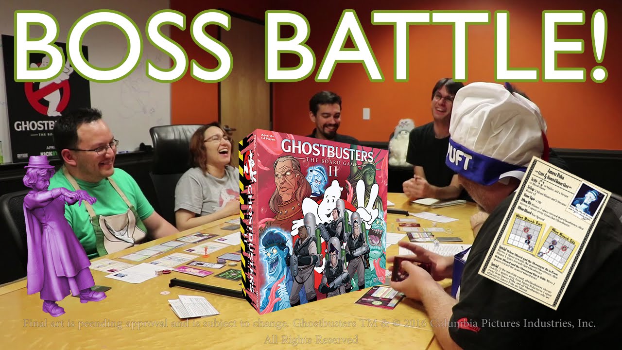 Ghostbusters: The Board Game II Gameplay Session - YouTube