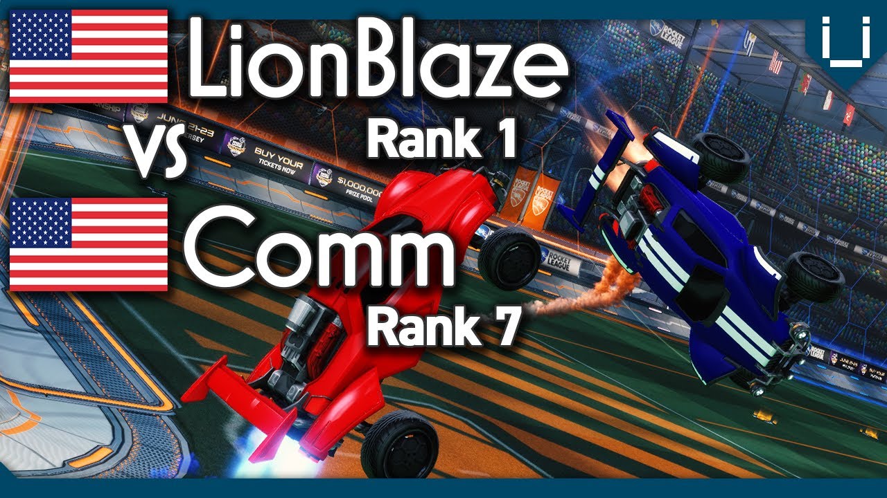 Best Debut Ever? | Comm vs Lionblaze (Rank 1) | 1v1 Rocket League - YouTube
