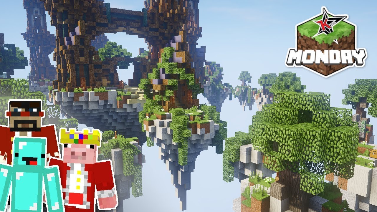 My SkyWars Map was in MINECRAFT MONDAY!? - YouTube