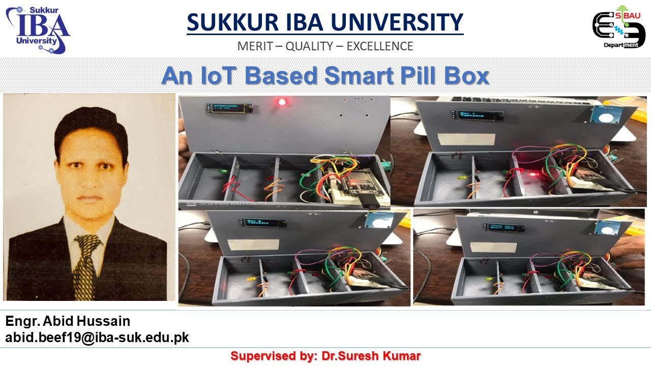 An IoT Based Smart Pill Box - YouTube
