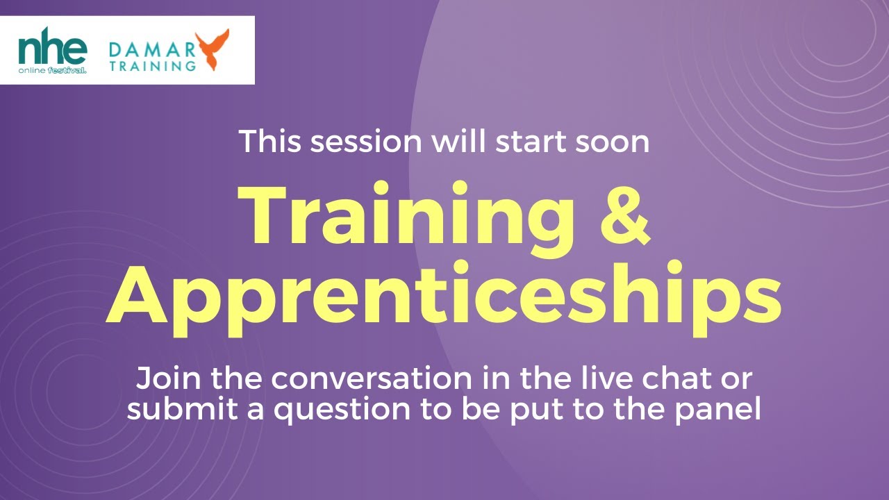 NHS Workforce virtual event (Training & Apprenticeships) - YouTube