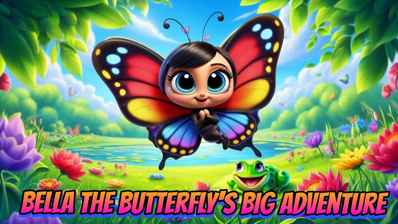 Bella the Butterfly's Big Adventure | Fun & Educational Story for Kids ...