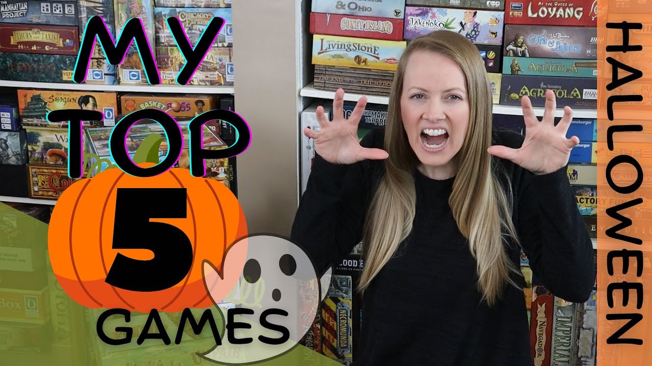 MY TOP 5 Halloween Games for a Horror-Themed Game Night! - YouTube