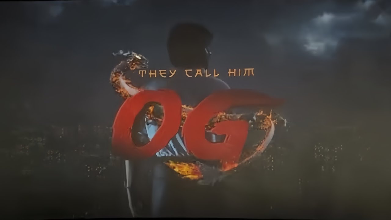 They Call Him OG Title Card Theatre Response 🥵🔥 || Pawan Kalyan ...