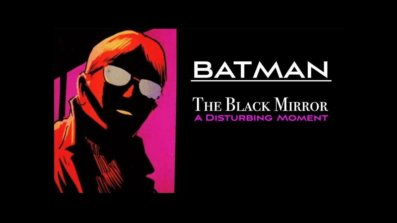 Batman: Black Mirror - Disturbing Moment - YouTube