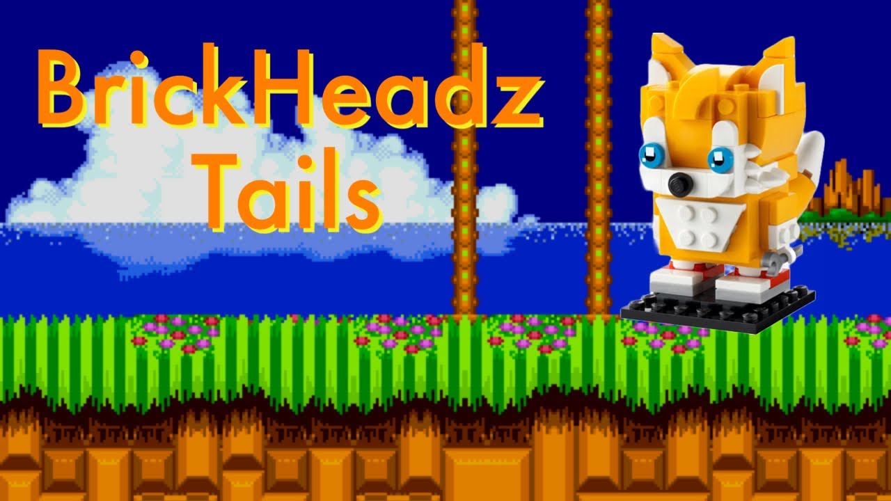 LEGO BrickHeadz Miles “Tails” Prower Time Lapse Build - YouTube