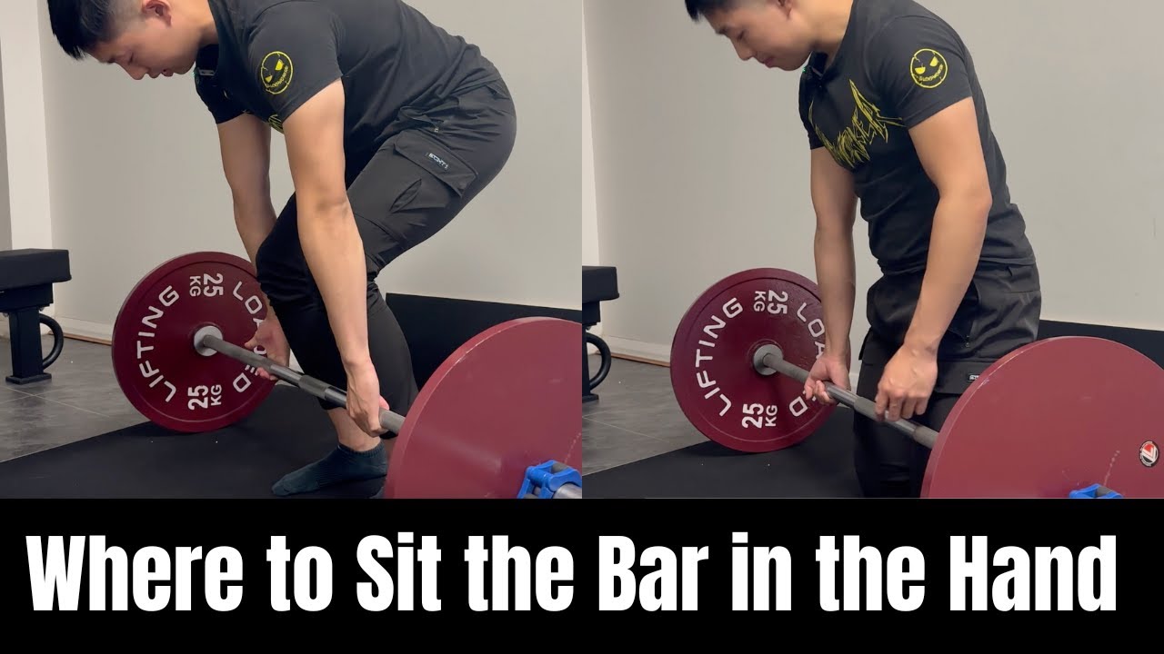 Deadlift: How to Stop Dropping the Bar Through Our Grip - YouTube