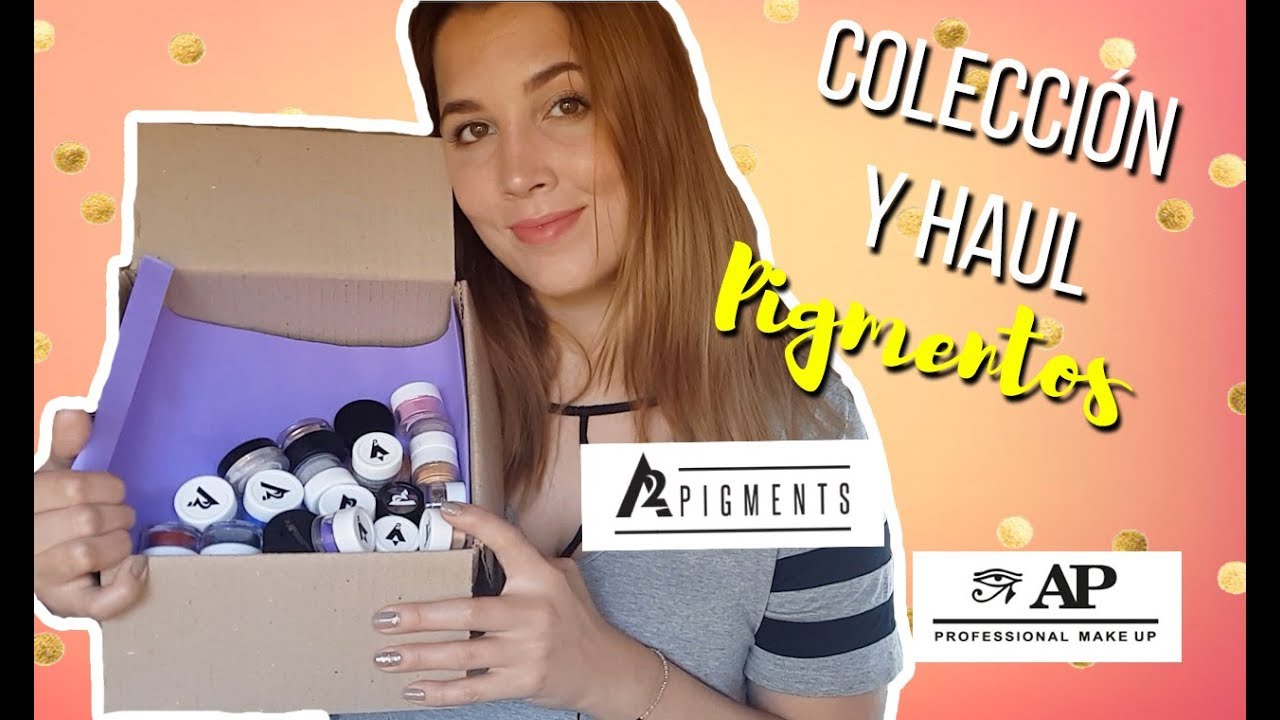 Mi colección de PIGMENTOS + HAUL (AP y A2) - YouTube