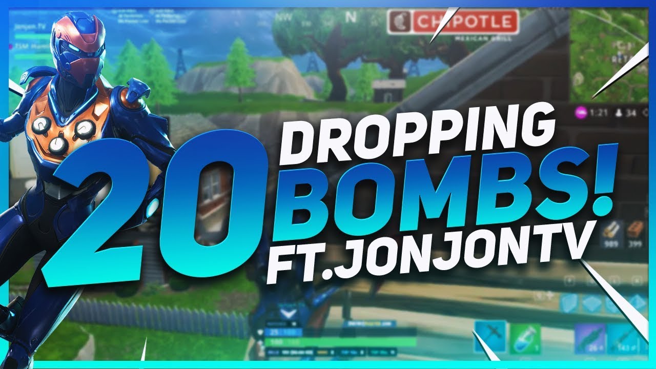 TSM Hamlinz - DROPPING 20 BOMBS! Duos ft. JonjonTV (Fortnite BR Full ...