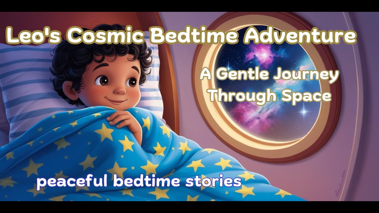Leo's Cosmic Bedtime Adventure: A Gentle Journey Through Space ...