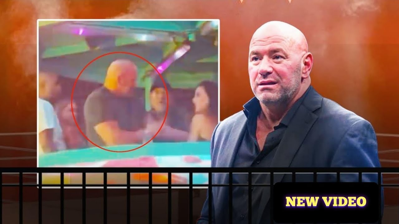 Dana White Slaps Wife during New Year's Eve - YouTube