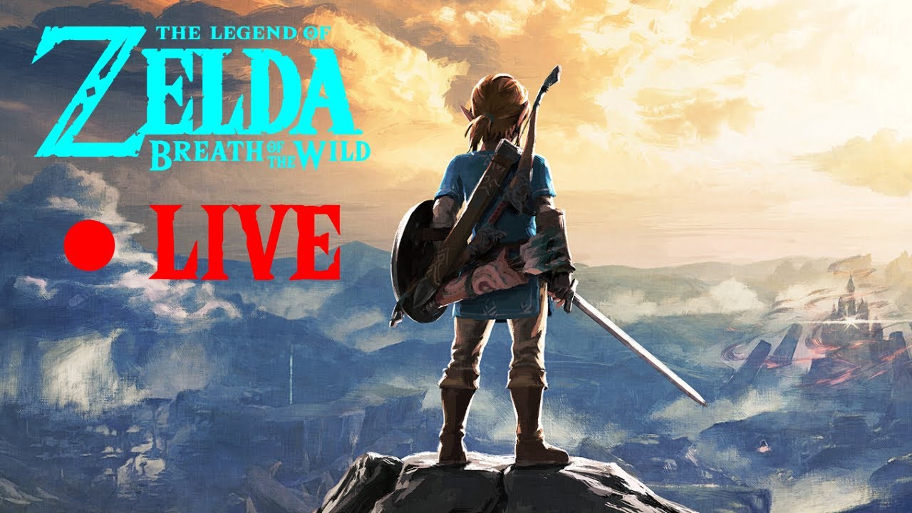 Playing Zelda Breath of the Wild LIVE🔴 - YouTube