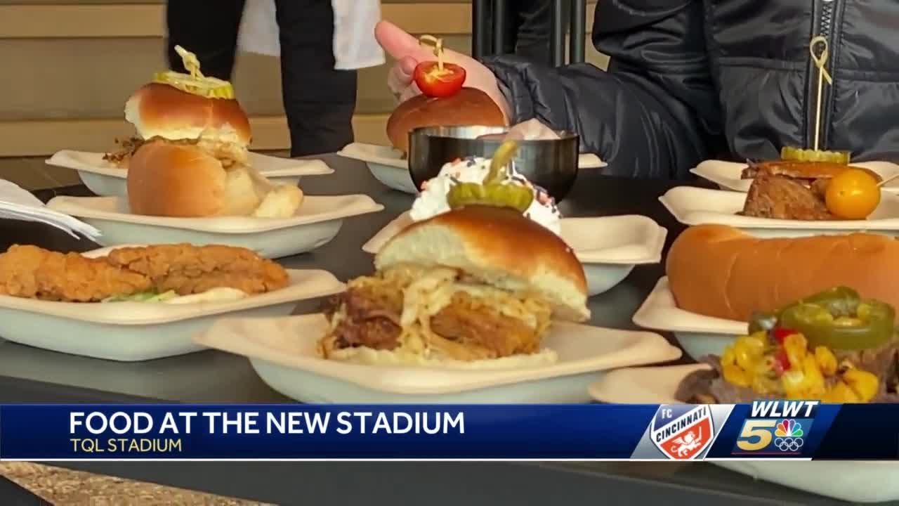 FC Cincinnati reveals new food options at TQL Stadium - YouTube