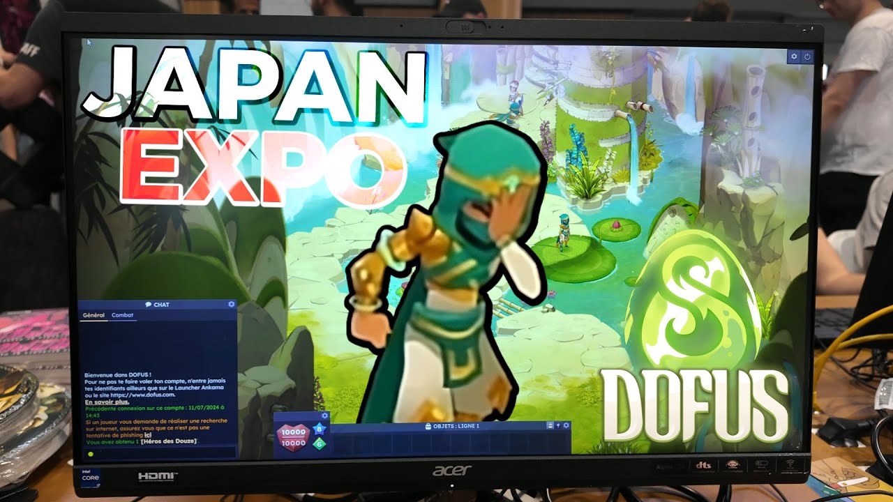 COMBAT sur DOFUS UNITY et INTERFACE (Japan Expo) - YouTube