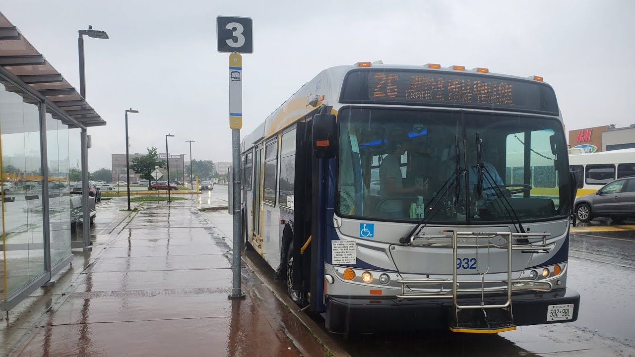 Hamilton Street Railway 2009 New Flyer DE60LFR #932 (26) (Part 2) - YouTube