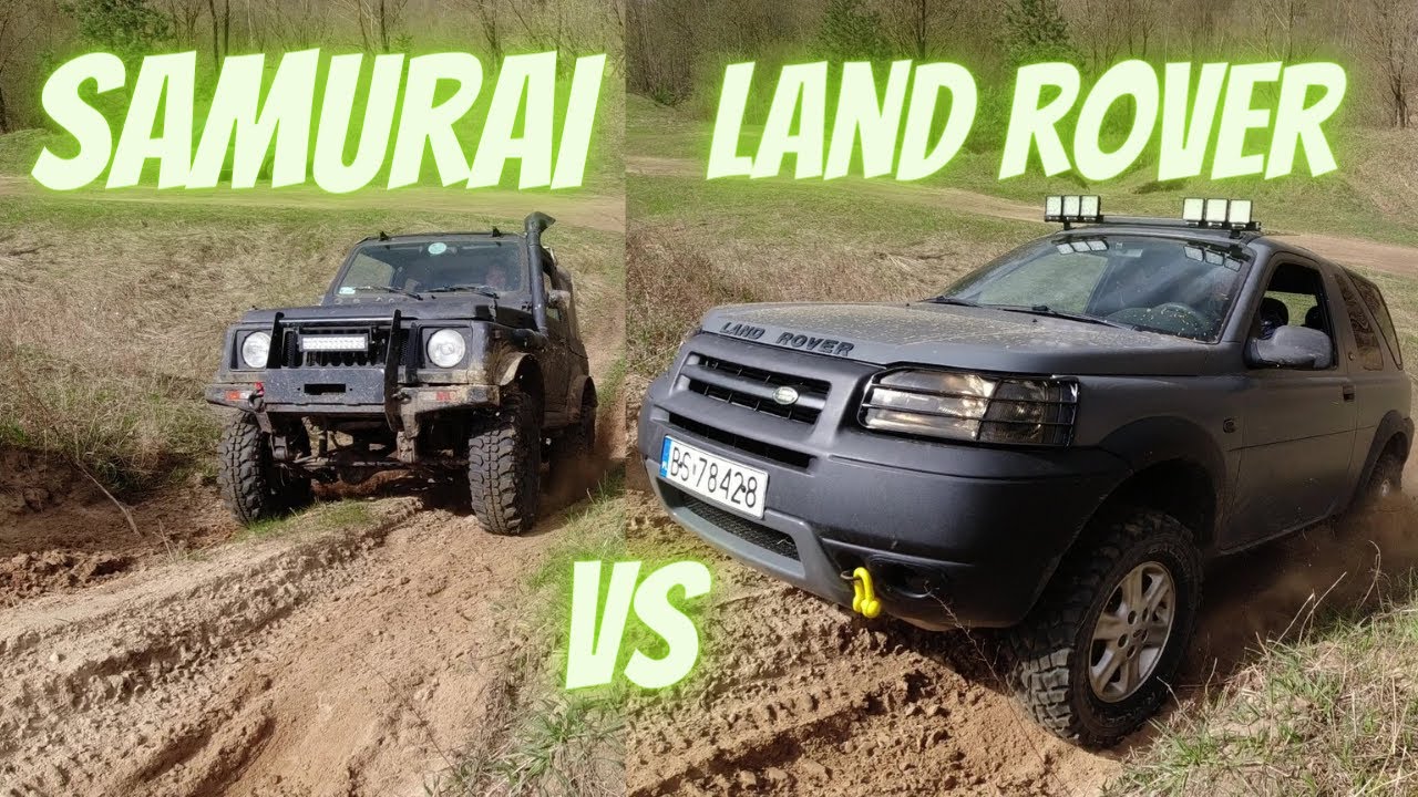 Małe Testy Samurai VS Land Rover 😎😊👍 - YouTube