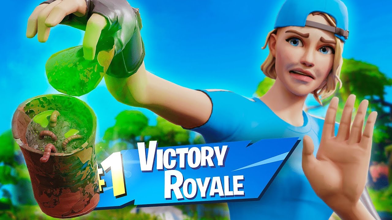 RUSTY CANS ONLY in Fortnite... (hardest challenge) - YouTube