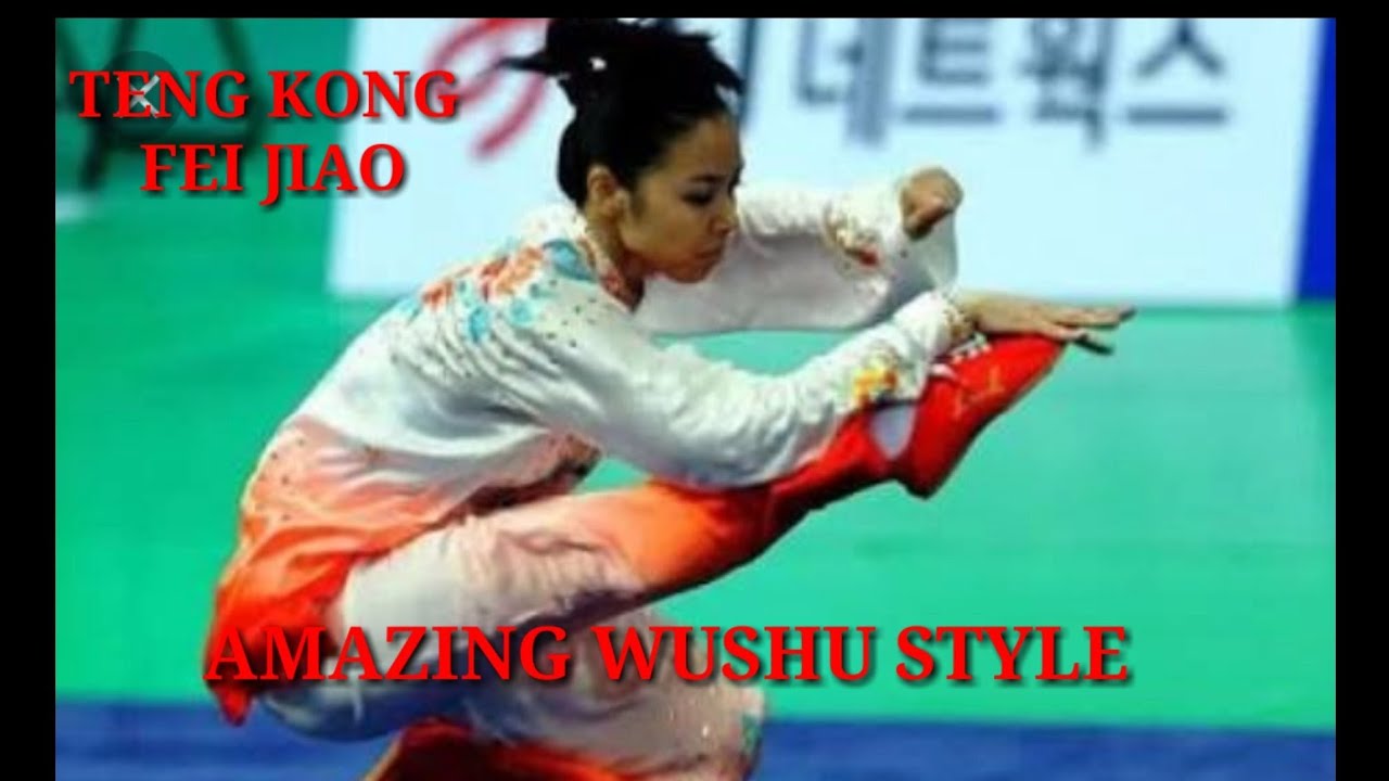 TUTORIAL WUSHU TENG KONG FEI JIAO - YouTube
