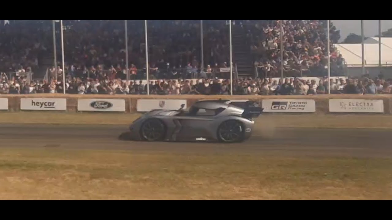 McMurtry fan car flyby at Goodwood Festival of Speed 2022 - YouTube