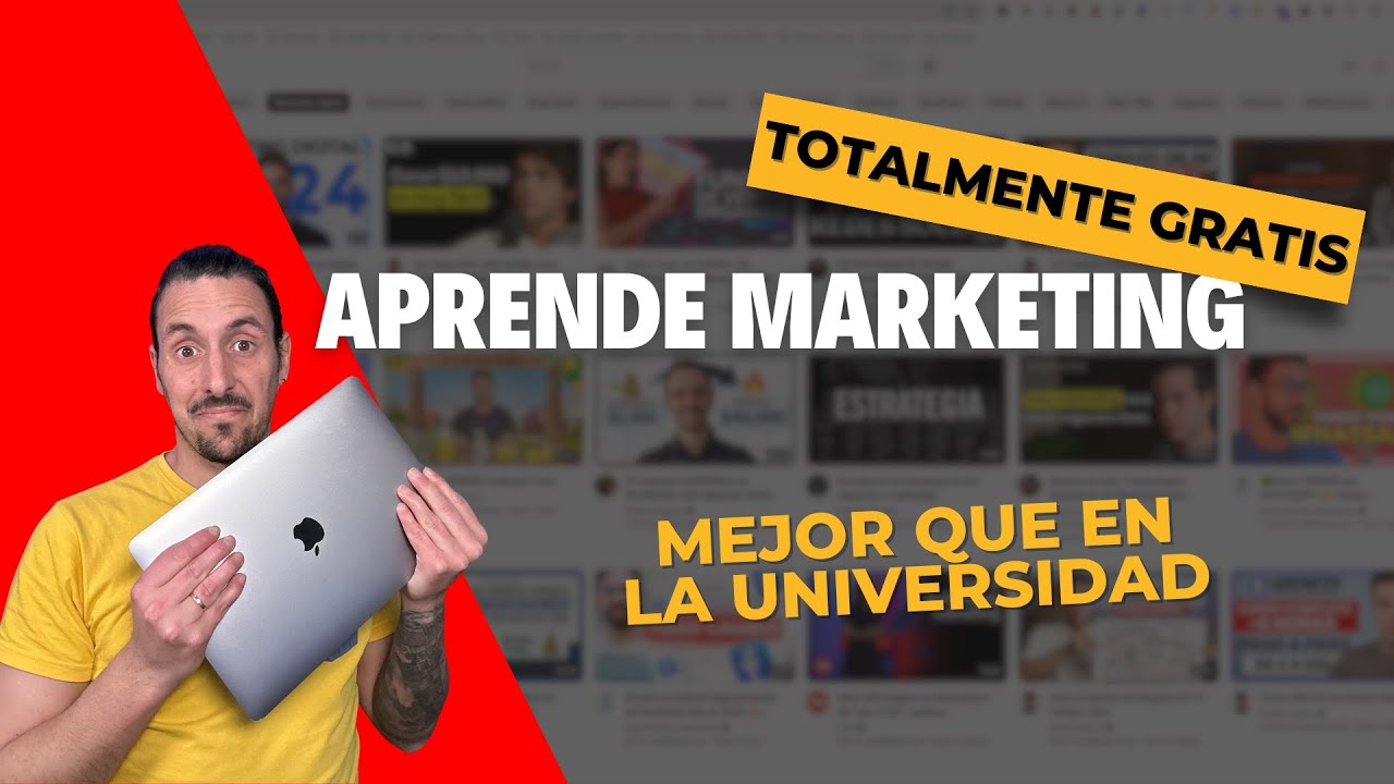 Cómo empezar a APRENDER marketing con 0 euros 🤯 (CANALES YT que debes ...