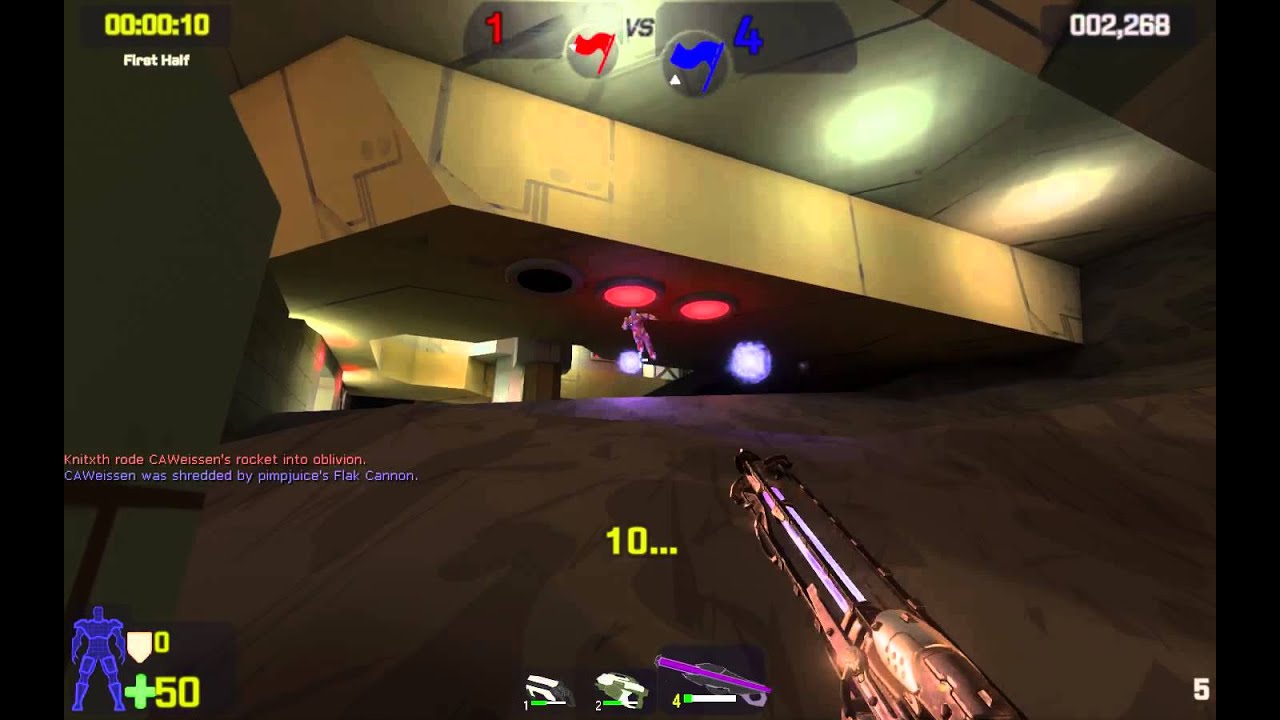 UT4 Pre-Alpha: CTF-CrashSite (First Look - HD) - YouTube