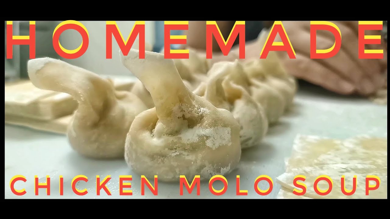 Homemade Chicken Molo Soup With Love | Wynn Mark's Vlog - YouTube