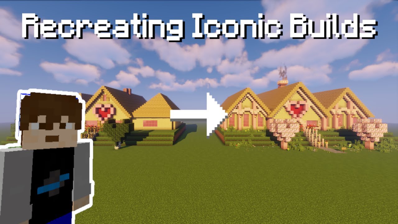 Recreating Iconic Minecraft Builds - YouTube