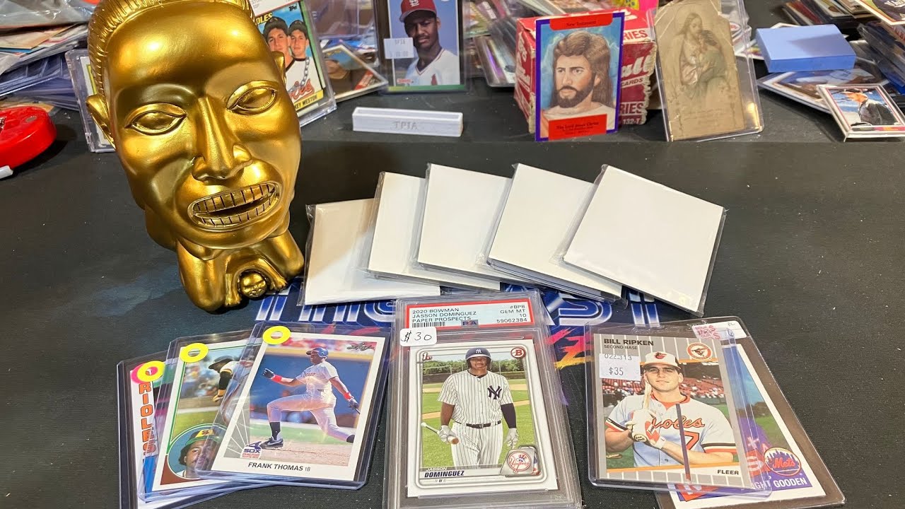 CARD SHOW PICKUPS | A GOLDEN IDOL | MYSTERY PACKS - Weekend Recap - YouTube